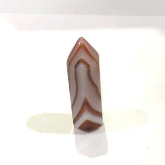 Other | Carnelian Banded Sardonyx Tower Point Gemstone Tower Mini ...